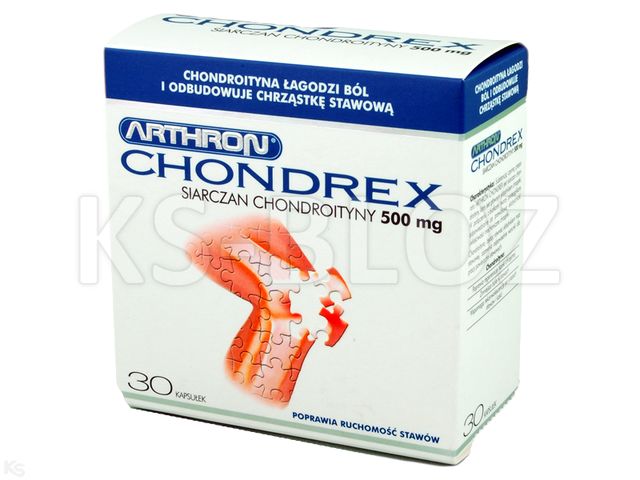 Arthron Chondrex, kapsułki, 30 kaps., ulotka, zamienniki, interakcje