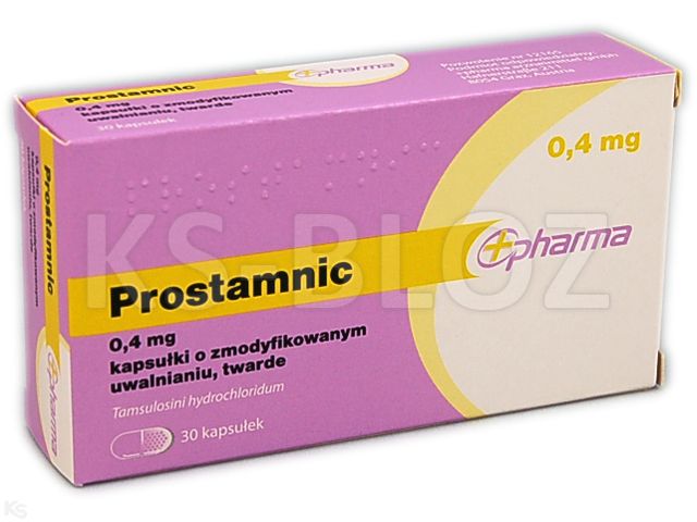 Prostamnic, kapsułki o zmodyfikowanym uwalnianiu twarde, 0,4 mg, 30 ...