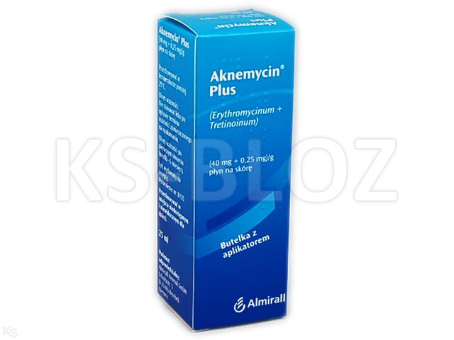 Aknemycin Plus - ulotka (dawkowanie, zastosowanie, interakcje ...