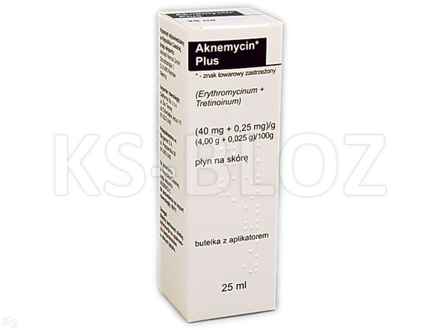 Aknemycin Plus - ulotka (dawkowanie, zastosowanie, interakcje ...