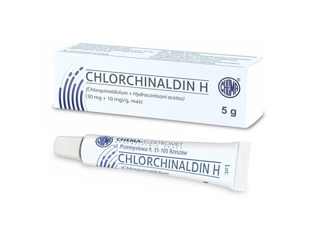 Chlorchinaldin H - ulotka (dawkowanie, zastosowanie, interakcje ...