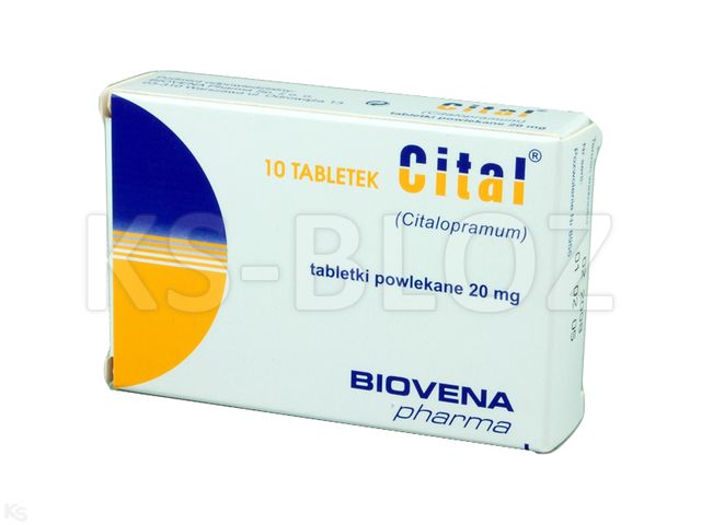 Cital - ulotka (dawkowanie, zastosowanie, interakcje) - KtoMaLek.pl