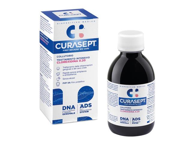 Curasept ADS DNA 220 0,2 Chlorhexidine Płyn do płukania jamy ustnej ... Curasept ADS DNA 220 0,2 Chlorhexidine Płyn do płukania jamy ustnej ...