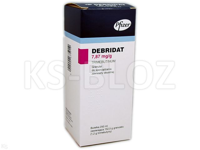 Debridat - ulotka (dawkowanie, zastosowanie, interakcje) - KtoMaLek.pl