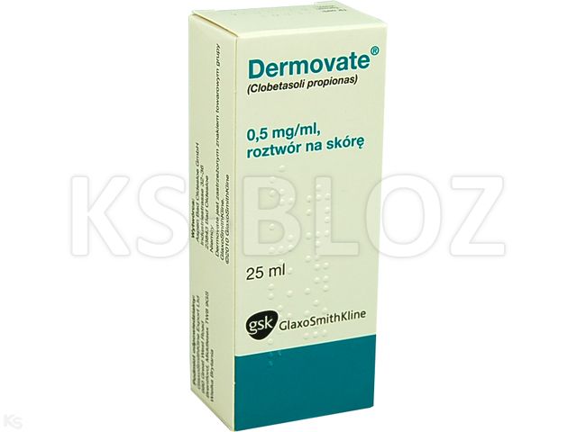 Dermovate - ulotka (dawkowanie, zastosowanie, interakcje) - KtoMaLek.pl