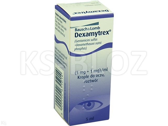 Dexamytrex - ulotka (dawkowanie, zastosowanie, interakcje) - KtoMaLek.pl