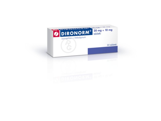 Dironorm - ulotka (dawkowanie, zastosowanie, interakcje) - KtoMaLek.pl