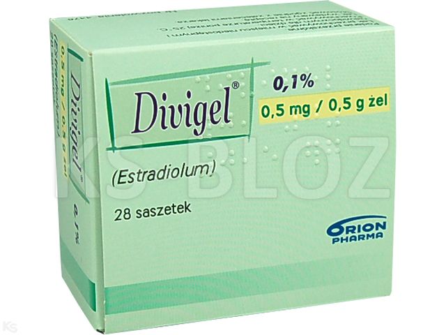 Divigel 0,1% - ulotka (dawkowanie, zastosowanie, interakcje) - KtoMaLek.pl