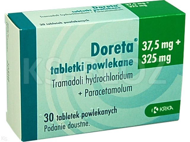 Poltram Combo, tabletki powlekane, 0,0375g+0,325g, 30 tabl., ulotka ...