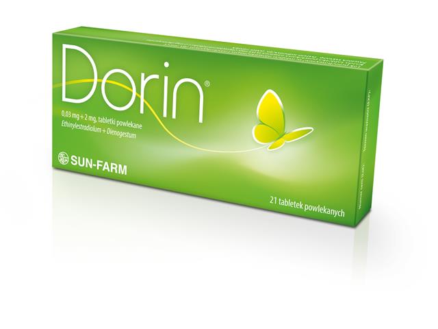 Dorin - ulotka (dawkowanie, zastosowanie, interakcje) - KtoMaLek.pl