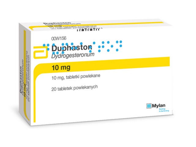 Duphaston - ulotka (dawkowanie, zastosowanie, interakcje) - KtoMaLek.pl