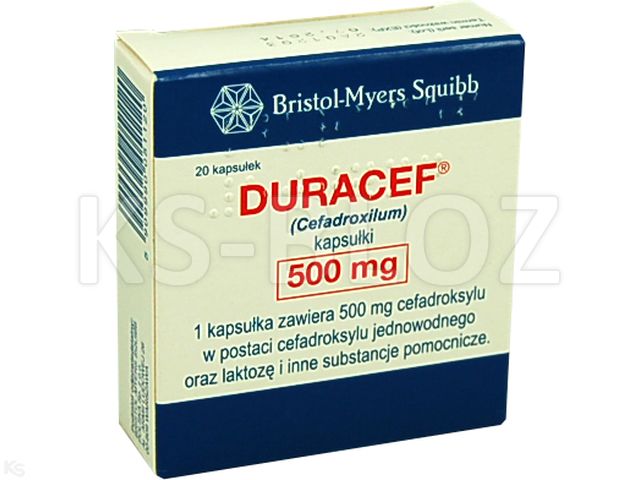 Duracef - ulotka (dawkowanie, zastosowanie, interakcje) - KtoMaLek.pl