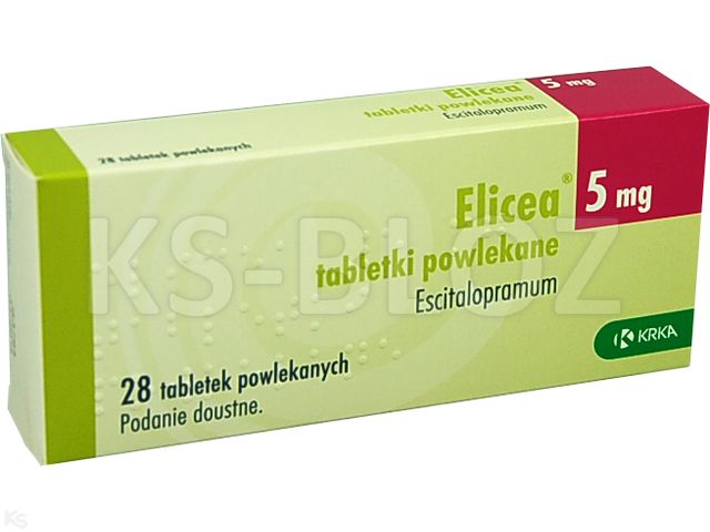 Elicea - ulotka (dawkowanie, zastosowanie, interakcje) - KtoMaLek.pl