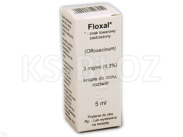 Floxal - ulotka (dawkowanie, zastosowanie, interakcje) - KtoMaLek.pl