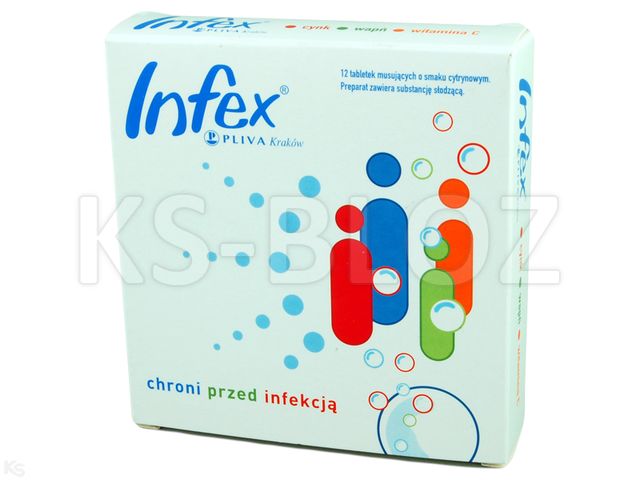 Infex - ulotka (dawkowanie, zastosowanie, interakcje) - KtoMaLek.pl