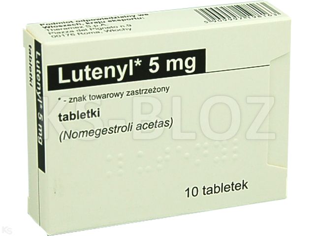 Lutenyl - ulotka (dawkowanie, zastosowanie, interakcje) - KtoMaLek.pl