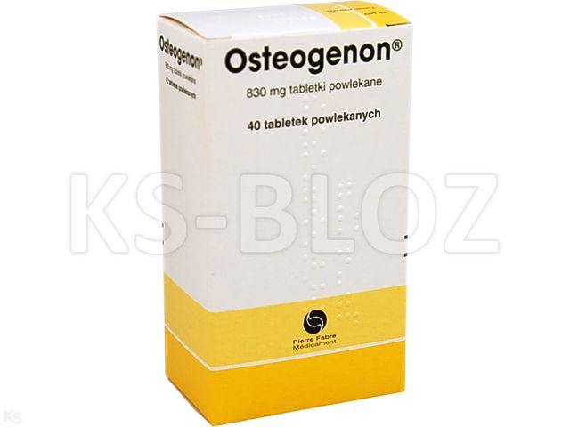 Osteogenon - ulotka (dawkowanie, zastosowanie, interakcje) - KtoMaLek.pl