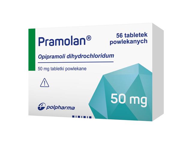 Pramolan - ulotka (dawkowanie, zastosowanie, interakcje) - KtoMaLek.pl