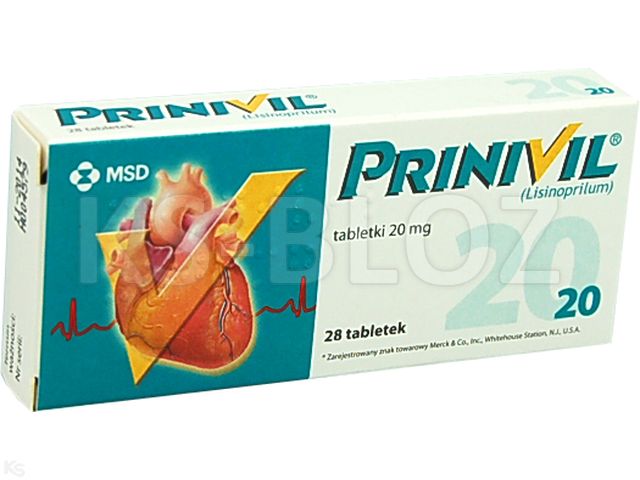 Lisinopril Genoptim - ulotka (dawkowanie, zastosowanie, interakcje ...