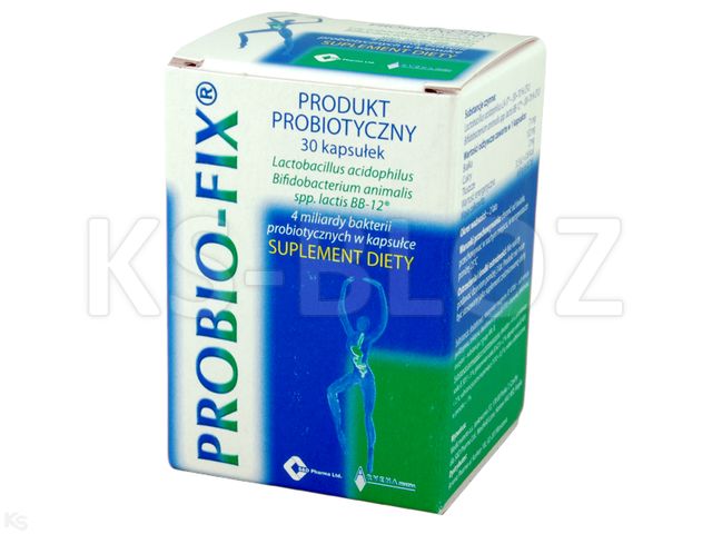 Probio-Fix - ulotka (dawkowanie, zastosowanie, interakcje, chpl ...