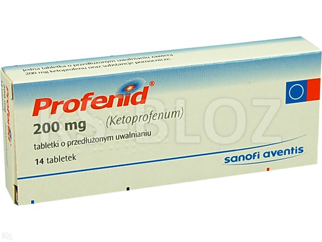 Profenid - ulotka (dawkowanie, zastosowanie, interakcje) - KtoMaLek.pl