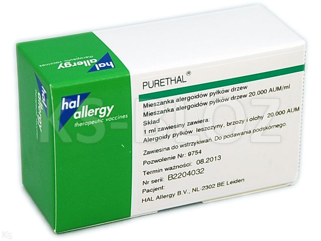 Purethal Mieszan.alerg.(trawy,brzoza) - ulotka (dawkowanie ...