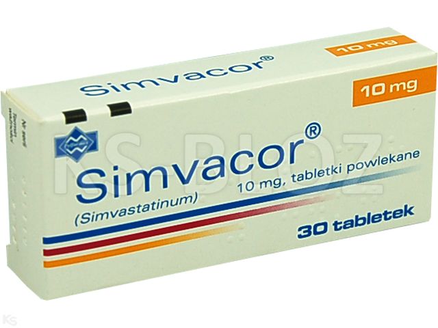 Simvacor - ulotka (dawkowanie, zastosowanie, interakcje) - KtoMaLek.pl