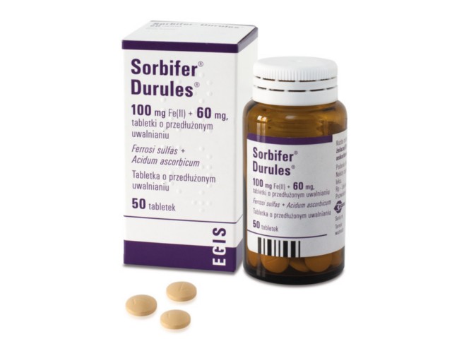 Sorbifer Durules - ulotka (dawkowanie, zastosowanie, interakcje ...