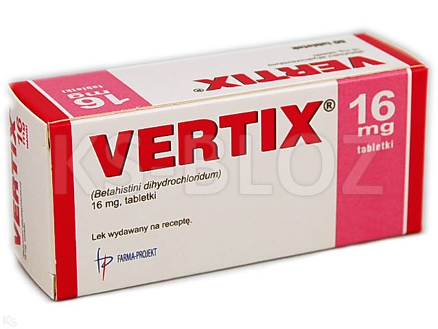Vertix - ulotka (dawkowanie, zastosowanie, interakcje) - KtoMaLek.pl