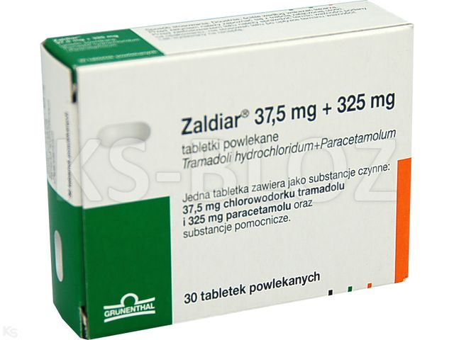 Zaldiar - ulotka (dawkowanie, zastosowanie, interakcje) - KtoMaLek.pl