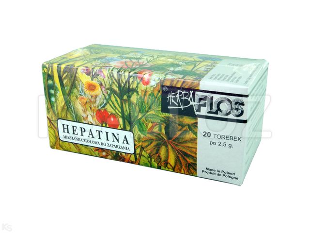 Zioł.miesz. Hepatina na wątr. - ulotka (dawkowanie, zastosowanie ...